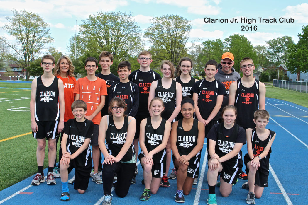 Clarion Junior High Track Club Concludes A Successful Season! | Clarion ...