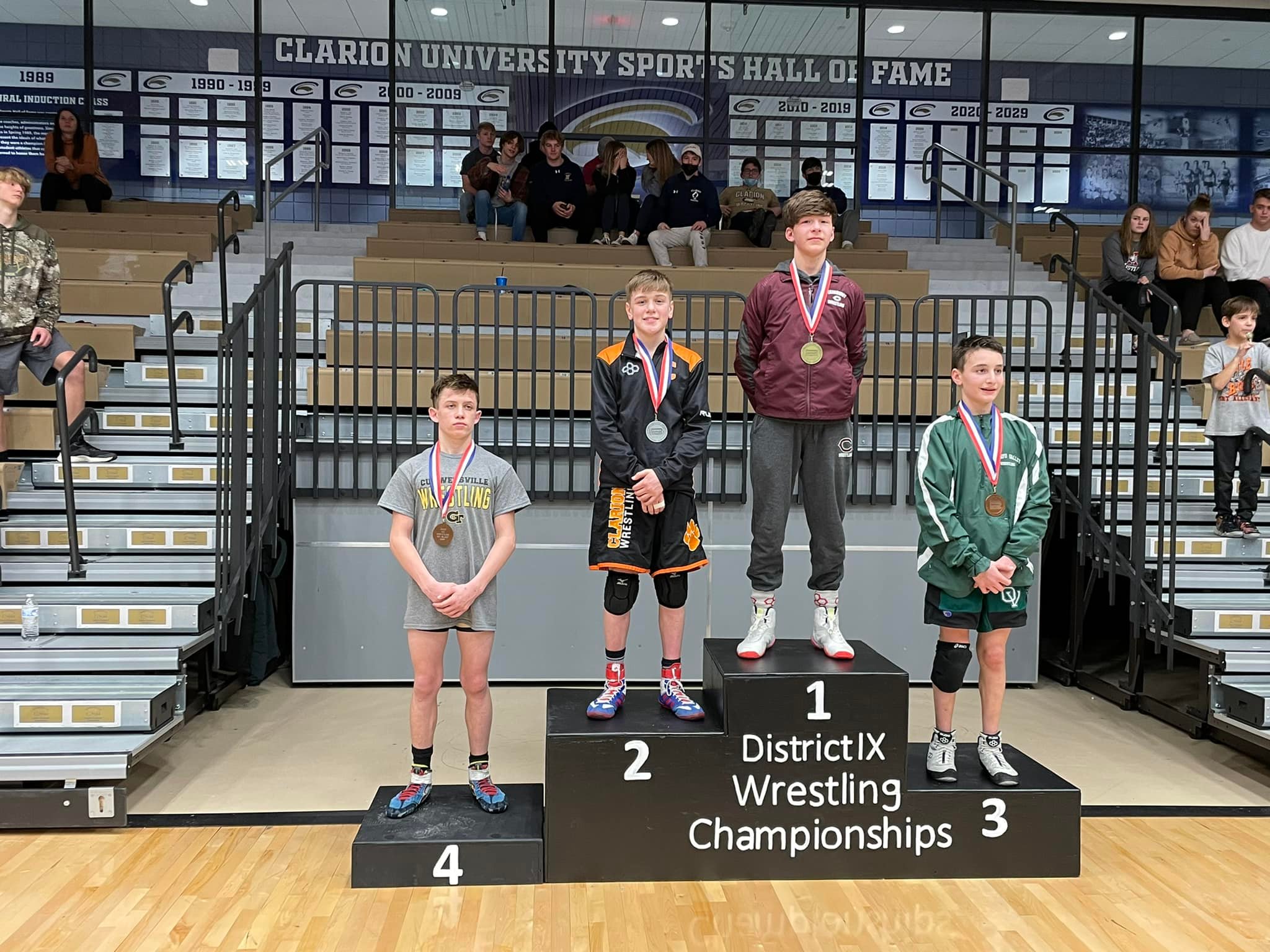Logan Powell, Mason Gourley Place Second At District Nine Class AA ...