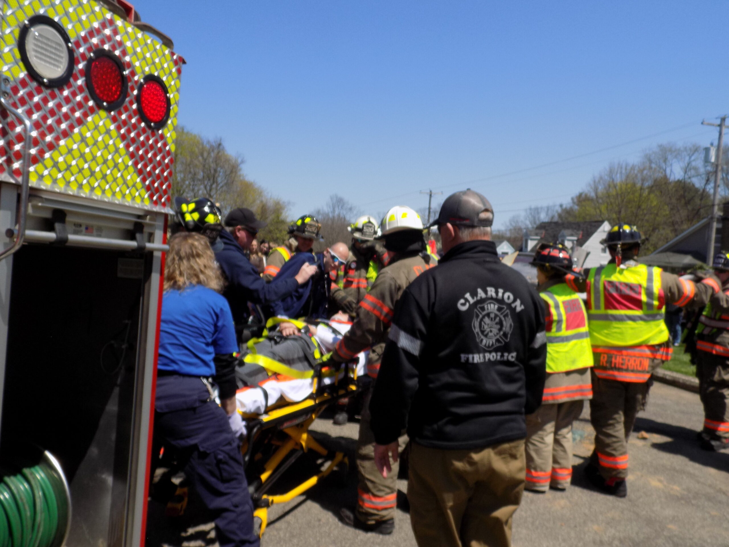 Mock DUI Crash Scene Held At Clarion Area High School | Clarion Sports Zone