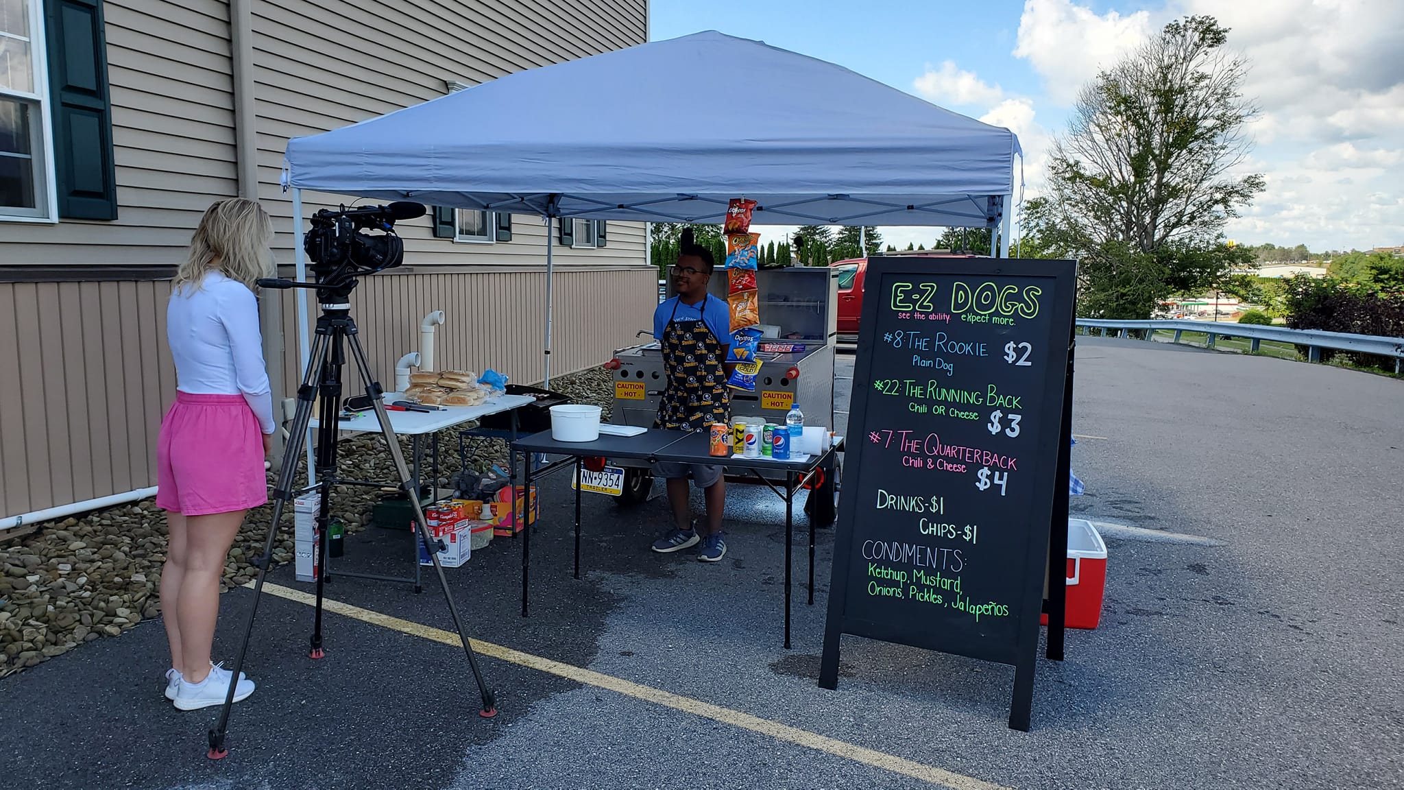 E-Z Dogs To Be Featured On WTAJ-TV | Clarion Sports Zone